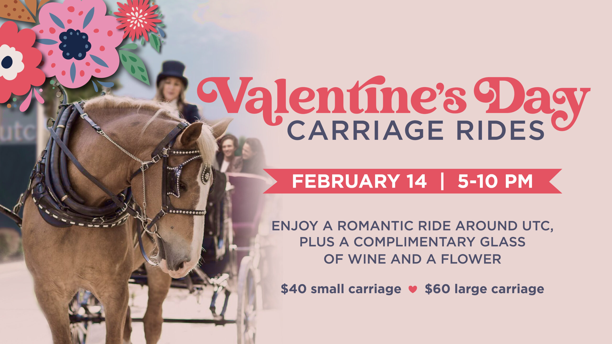 Valentine's Day Carriage Rides - University Town Center Sarasota